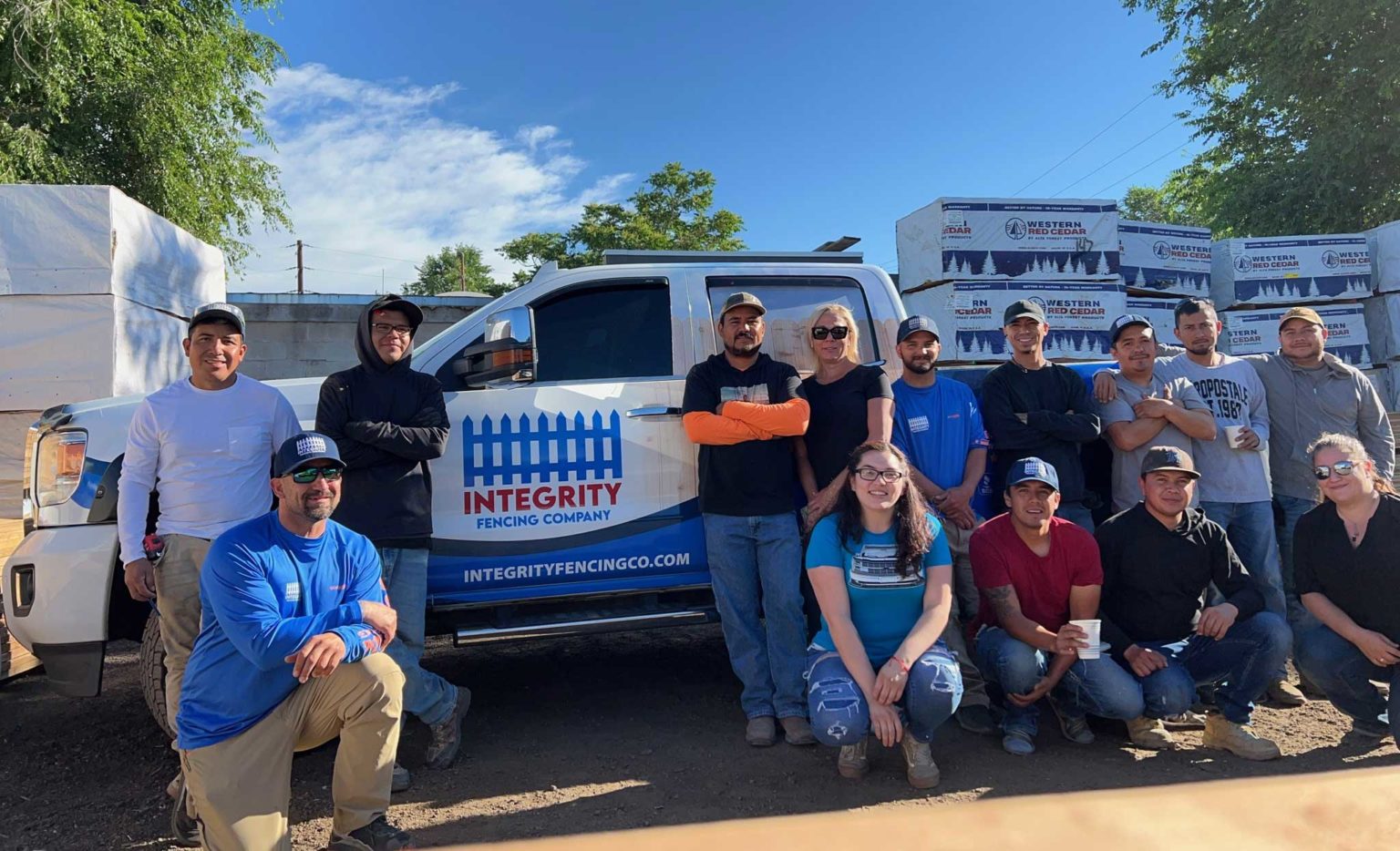 Office and Supply Yard for Commercial and Residential Fencing